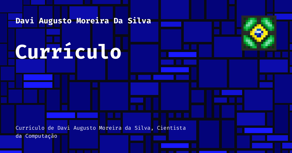 Currículo - Davi Augusto Moreira Da Silva